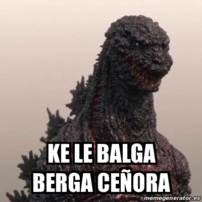 Meme Personalizado - Ke le balga berga ceÃ±ora - 30054469