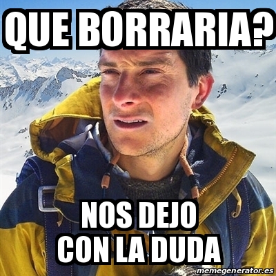 Memes Sobre La Duda