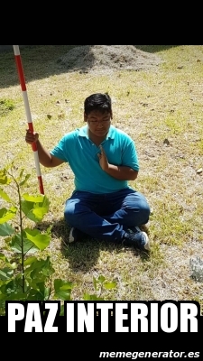 Meme Personalizado - Paz interior - 30508386