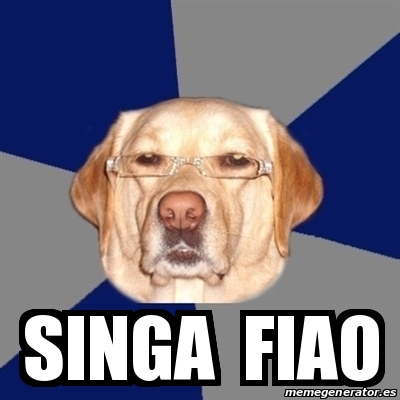 Meme Perro Racista - Singa fiao - 30522683