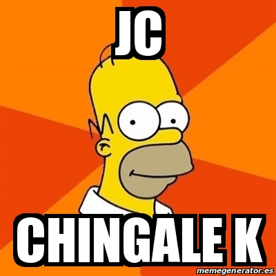 Meme Homer - JC Chingale k - 30526124