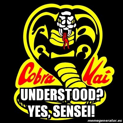 Meme Personalizado - understood? Yes, sensei! - 30535147
