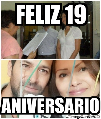Meme Personalizado - Feliz 19 Aniversario - 30539186