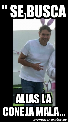 Meme Personalizado - " se busca Alias la coneja mala... - 30540292
