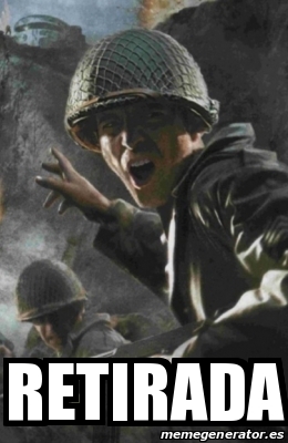 Meme Personalizado - Retirada - 30555082