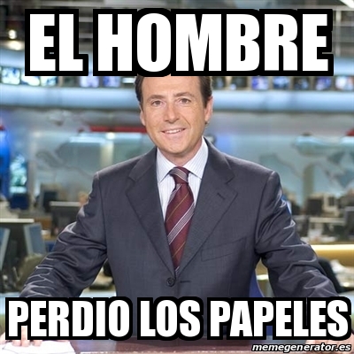 Meme Matias Prats - el hombre perdio los papeles - 30589960