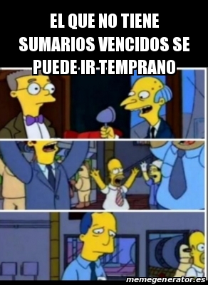 Memes Pueden Salir Temprano