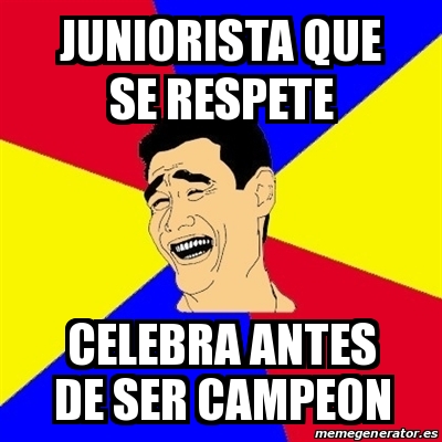 Meme Yao Ming - Juniorista que se respete Celebra antes de ser campeon ...