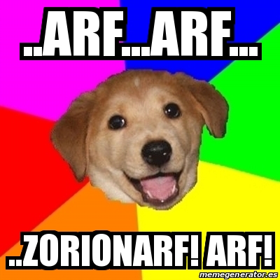 Meme Advice Dog - ..Arf...arf... ..Zorionarf! arf! - 30696235