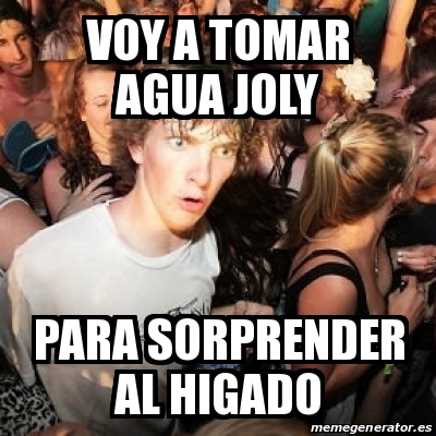 Meme Sudden Realization Ralph - voy a tomar agua joly para sorprender ...