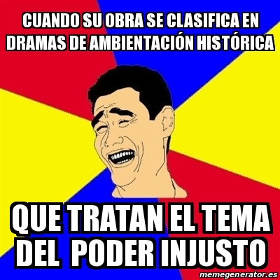 Meme Yao Ming - CUANDO SU OBRA SE CLASIFICA EN DRAMAS DE AMBIENTACIÃ“N ...