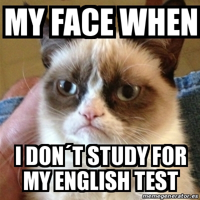 Engelsk Test Meme