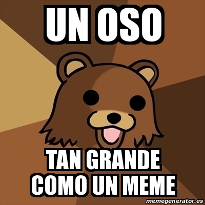 Meme Pedobear - un oso tan grande como un meme - 30722751