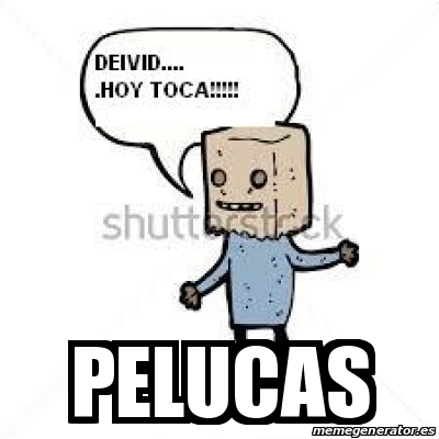 Meme Personalizado - PELUCAS - 30728765