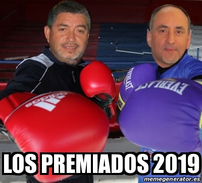 Meme Personalizado - los premiados 2019 - 30765073