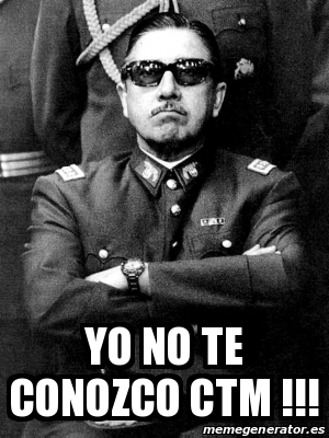 Meme Personalizado - Yo no te conozco CTM !!! - 30778616