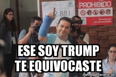 Meme Personalizado - ese soy trump te equivocaste - 30781257