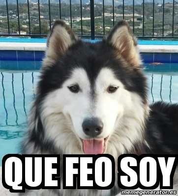 Meme Personalizado - Que feo soy - 30784965