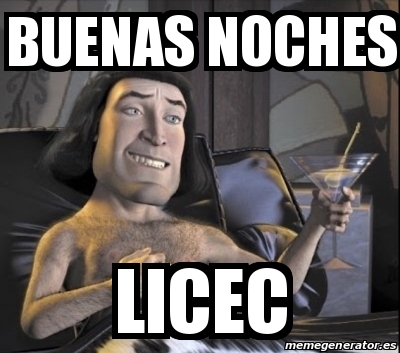 Meme Personalizado - Buenas Noches Licec - 30786318