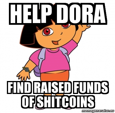 Meme Personalizado - Help dora find raised funds of shitcoins - 30787556