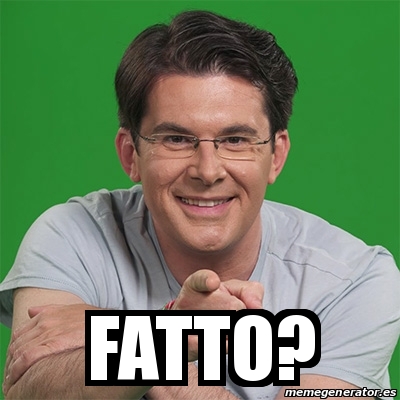 Meme Personalizado - fatto? - 30824864