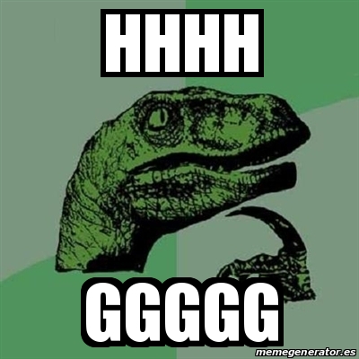 Meme Filosoraptor - Hhhh Ggggg - 30829488