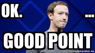 Meme Personalizado - ok. ... good point - 30844494