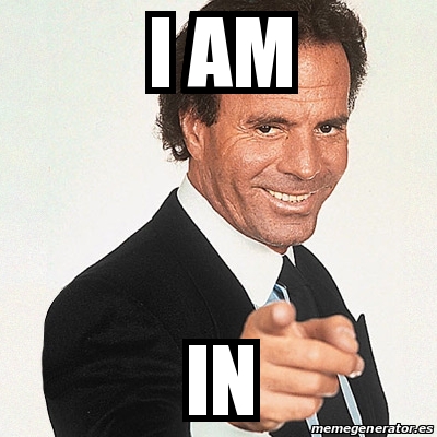 Meme Julio Iglesias - I am in - 30846923
