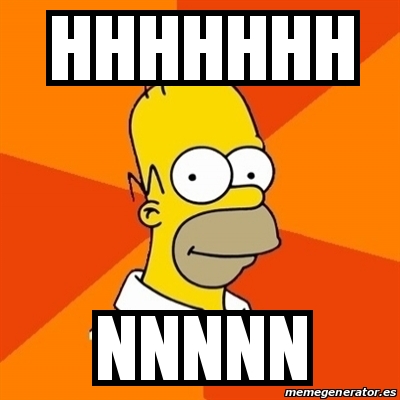 Meme Homer - hhhhhhh nnnnn - 30857145
