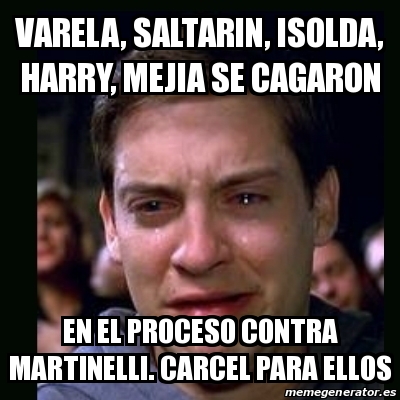Meme crying peter parker - Varela, Saltarin, Isolda, Harry, Mejia se ...