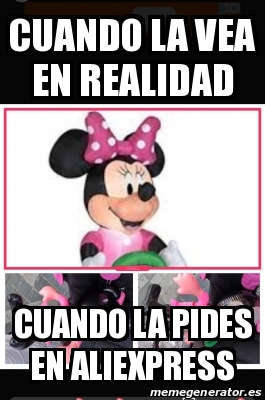 Meme Personalizado - Cuando la vea en realidad Cuando la pides en ...