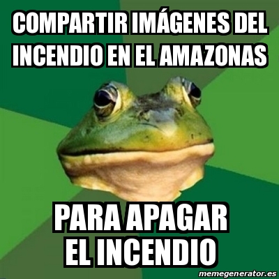 Meme Foul Bachelor Frog - compartir imÃ¡genes del incendio en el ...