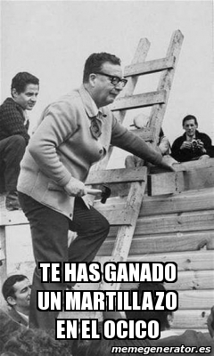 Meme Personalizado - Te has ganado un martillazo en el ocico - 30927538