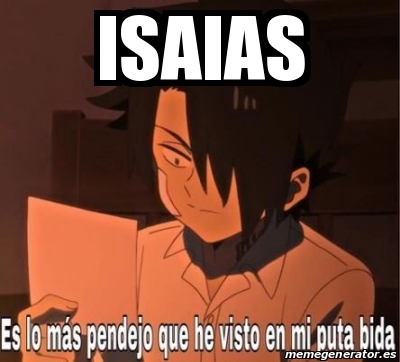 Meme Personalizado - Isaias - 30933112