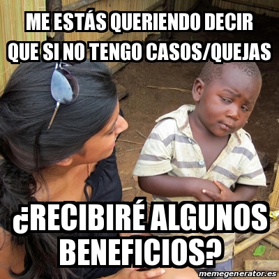 Meme Skeptical 3rd World Kid - Me estÃ¡s queriendo decir que si no ...