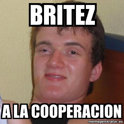Meme Stoner Stanley - Britez A la cooperacion - 30944668