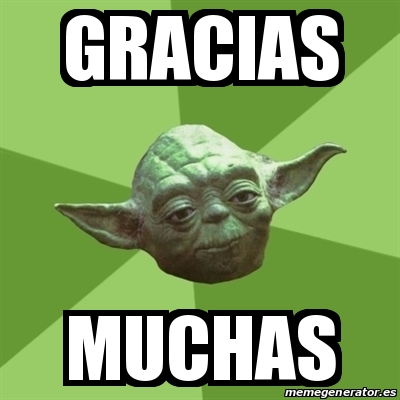 Meme Yoda - gracias muchas - 30951753