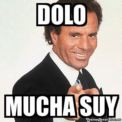 Meme Julio Iglesias - Dolo Mucha suy - 30951901