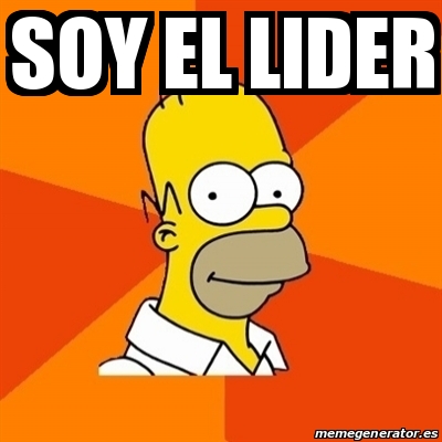 Meme Homer - Soy el lider - 30953282