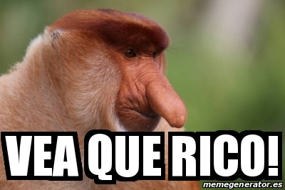 Meme Personalizado - vea que rico! - 30971927