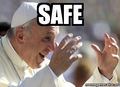 Meme Personalizado - Safe - 30977168