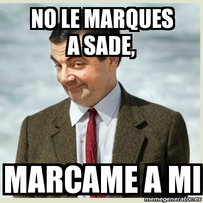 Meme Mr Bean - No le Marques a Sade, Marcame a mi - 30978896