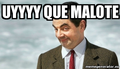 Meme Personalizado - uyyyy que malote - 30980800
