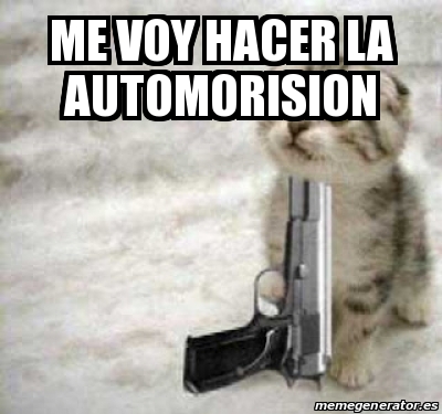 Meme Personalizado - Me voy hacer la automorision - 30980932