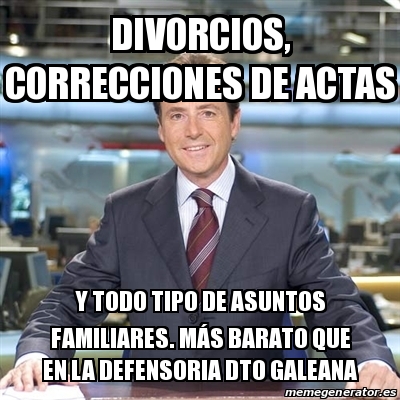 Meme Matias Prats - DIVORCIOS, CORRECCIONES DE ACTAS Y TODO TIPO DE ...