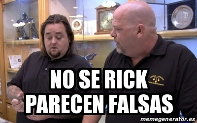 Meme Personalizado - No se rick Parecen falsas - 30991229