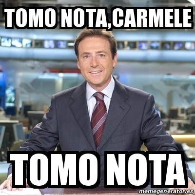 Meme Matias Prats - TOMO NOTA,CARMELE TOMO NOTA - 31004795
