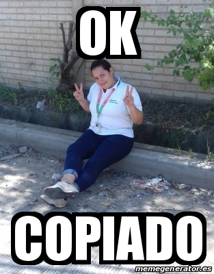 Meme Personalizado - Ok Copiado - 31013234