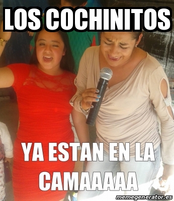 Meme Personalizado - Los cochinitos - 31107503