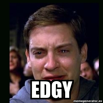 Meme crying peter parker - edgy - 31113734